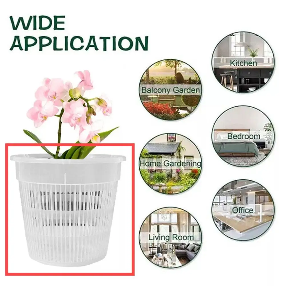 Net-Basin-Root-control-Flowerpot-Transparent-Ground-Basin-Green-Plant ...