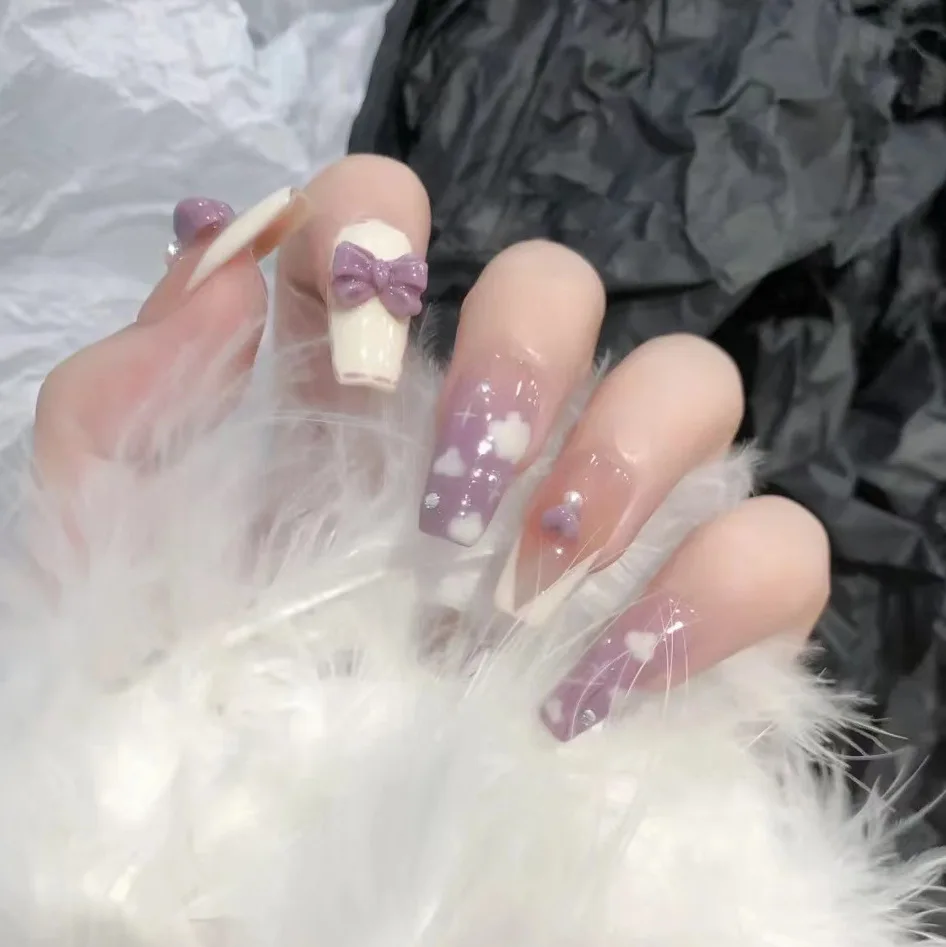 Purple Nail Designs Tumblr
