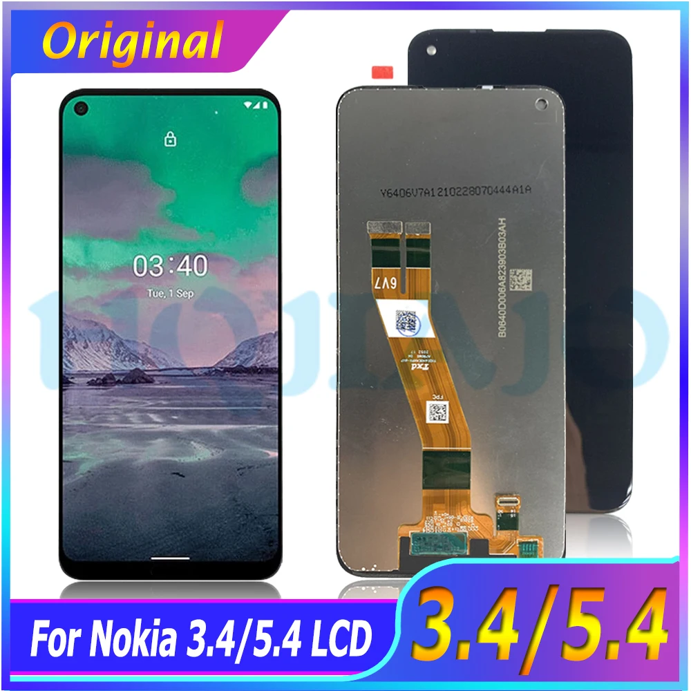Original-Screen-For-Nokia-5-4-LCD-Display-Touch-Digitizer-TA-1333-1340 ...
