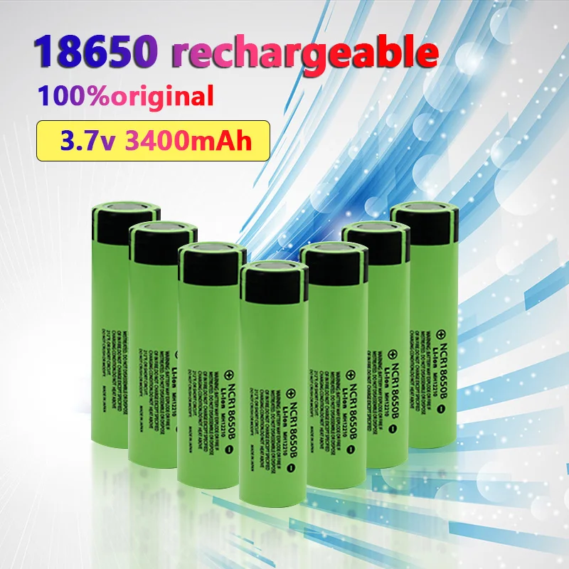 Rechargeable-flashlight-lithium-battery-18650-lithium-battery-3-7V ...