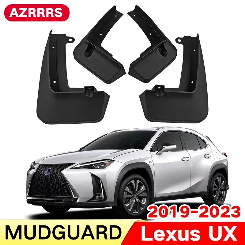 Mud-Flaps-For-Lexus-UX-UX200-UX250h-HYBRID-2019-2023-2022-Splash-Guards ...