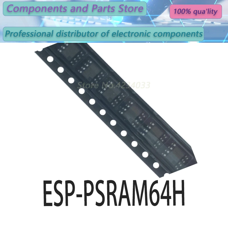 1-10PCS ESP-PSRAM64H ESP-PSRAM64 ESP-PSRAM SOP-8 NEW100% ESP-PSRA M64H