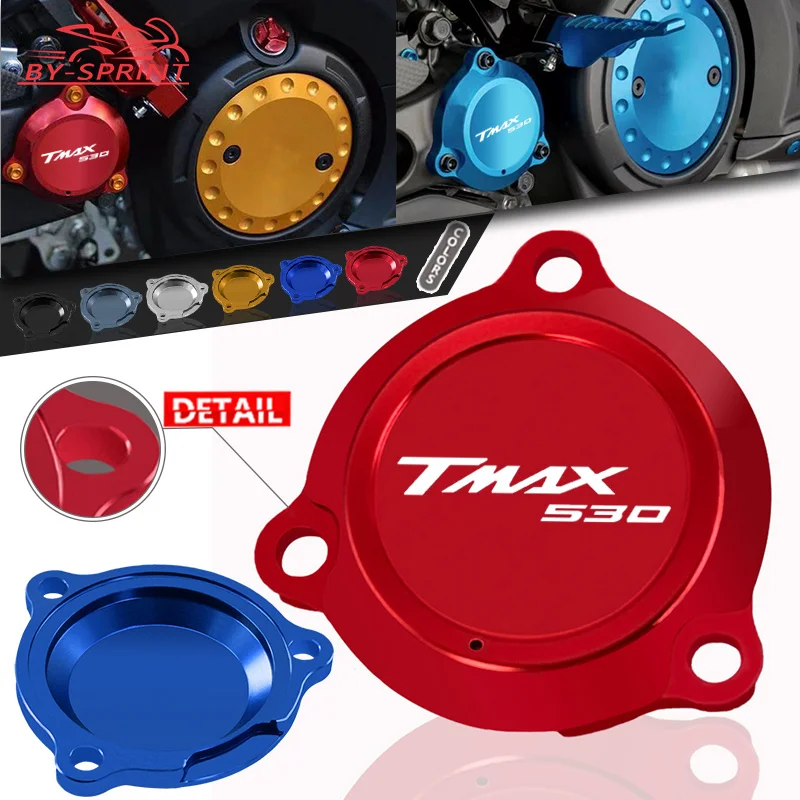 NEW-tmax-Motorcycle-CNC-Engine-Stator-Cover-Engine-Protective ...
