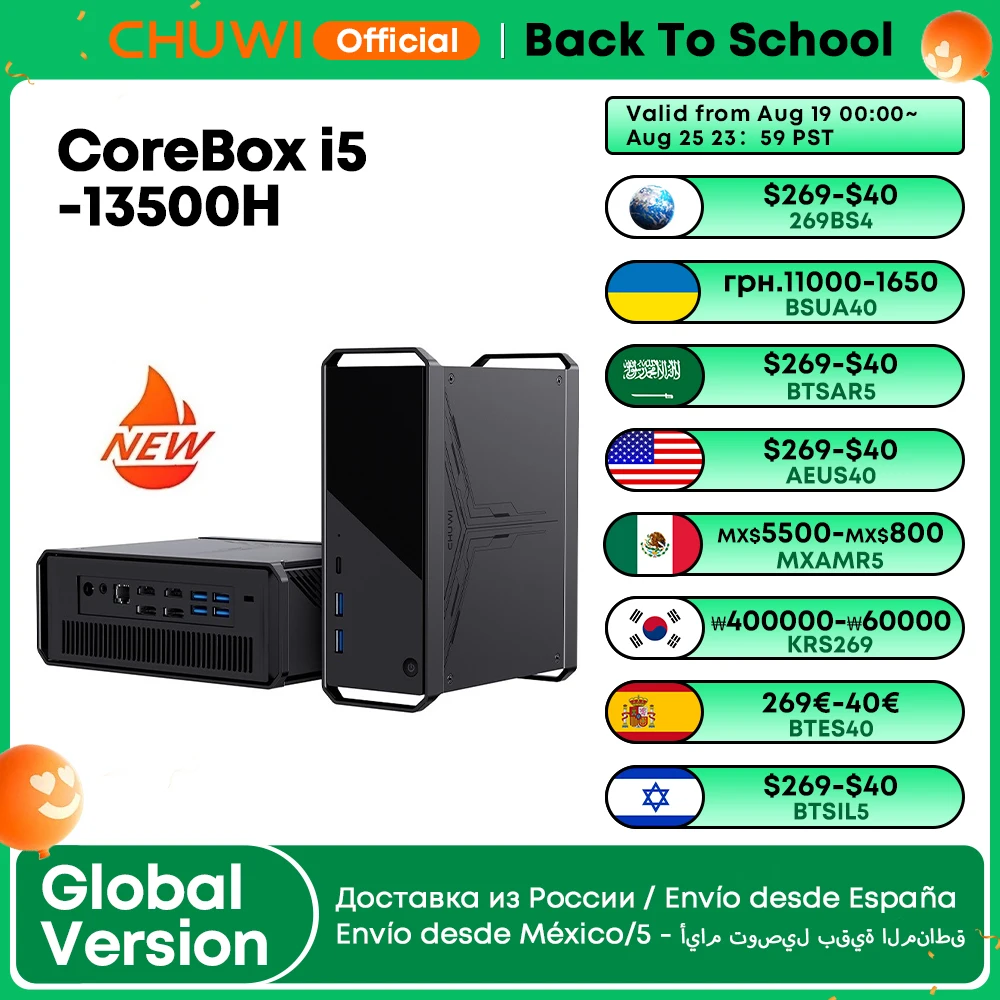 CHUWI-CoreBox-5th-Intel-Core-i5-13500H-Gaming-PC-Intel-UHD-Graphics-8K ...