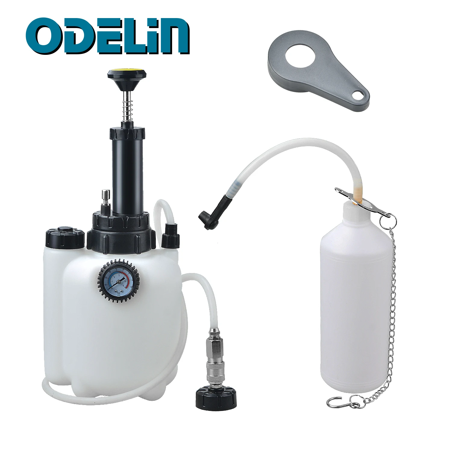 3L-Manual-Brake-Clutch-Fluid-Bleeder-Bleeding-Tool-One-Man-Professional ...