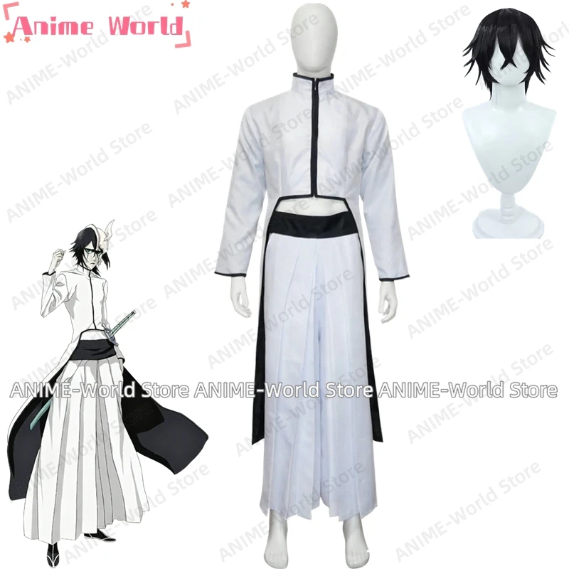 《Custom Size》Game Anime Espada Ulquiorra Cifer Cosplay Costume Arrancar ...