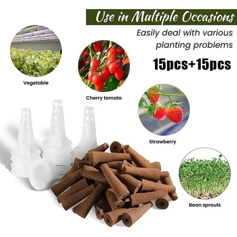 15pcs-Planting-Basket-Grow-Sponges-Planting-Sponge-Blocks-For ...