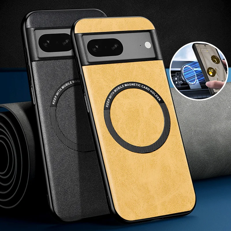 For Google Pixel 7a 7 Pro 5G Case Magsafe Magnetic Wireless Charger ...