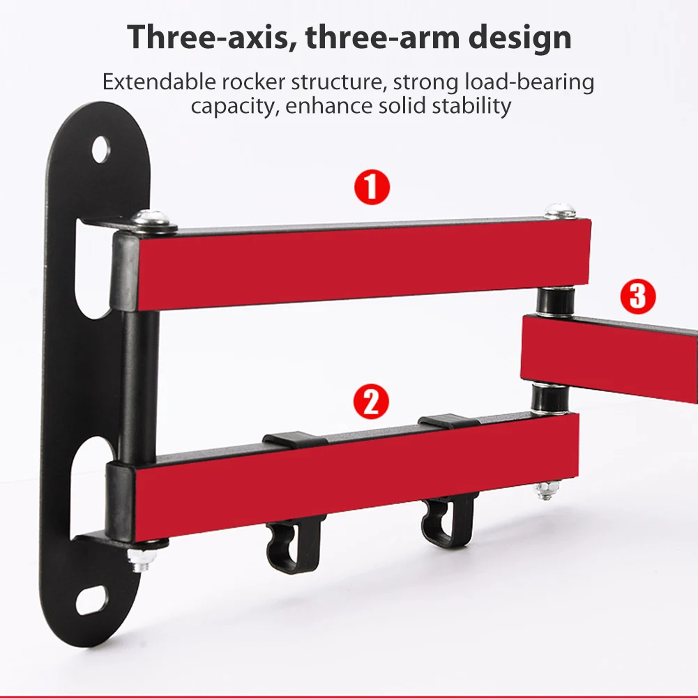 Wall-Mounting-Bracket-Adjustable-Tilt-Swivel-TV-Wall-Holder-Universal ...