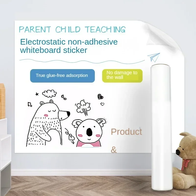 Premium-beyaz-tahta-duvar-Sticker-statik-sar-lmak-hi-bir-yap-t-r-c ...