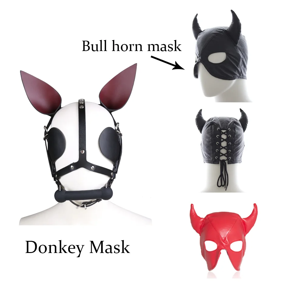Sexy-Animal-Face-Mask-Role-playing-Game-for-Cows-and-Donkeys-Facial ...