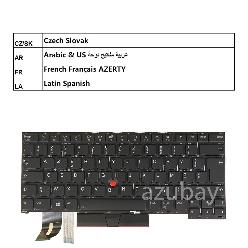 Keyboard-for-Lenovo-Thinkpad-T14s-Gen-1-X1-Extreme-Gen-3-P1-Gen-3 ...