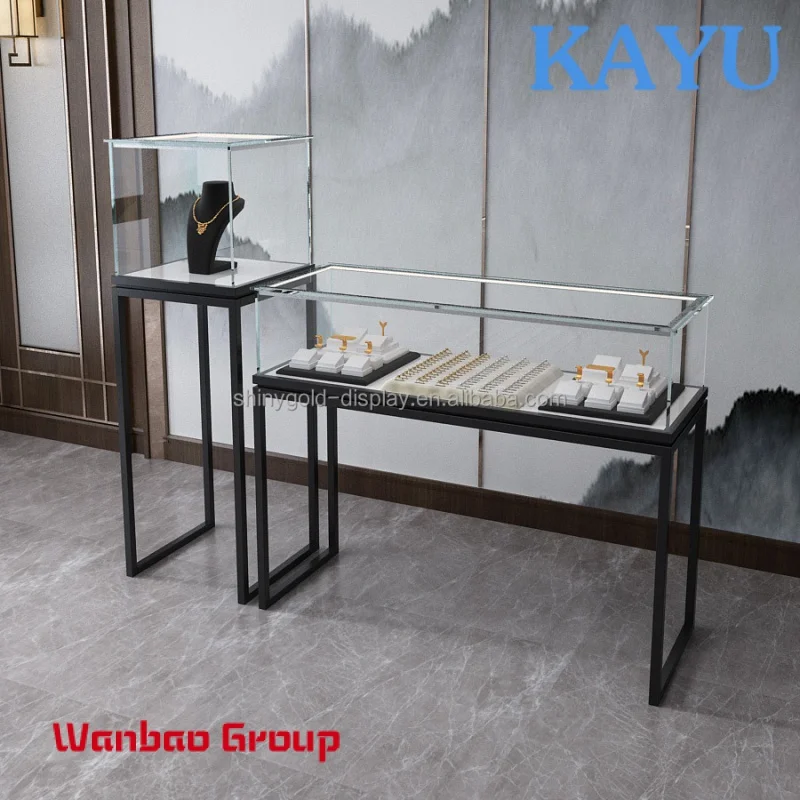 Jewelry Display Glass Table