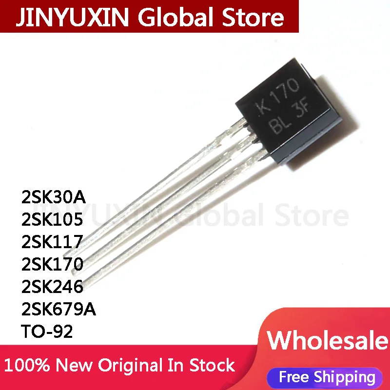 20PCS-2SK30A-K30A-TO-92-K105-2SK105-2SK117-BL-2SK117-K117-2SK170-2SK170 ...