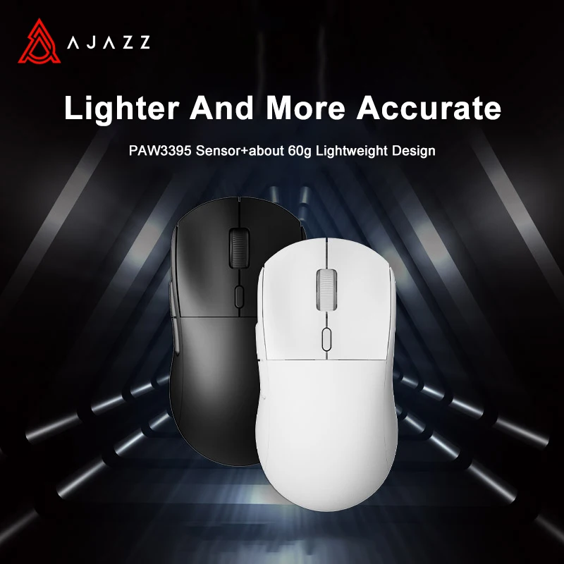 AJAZZ AJ199 Mouse Wireless da 2.4GHz Mouse ottico con ricevitore USB ...