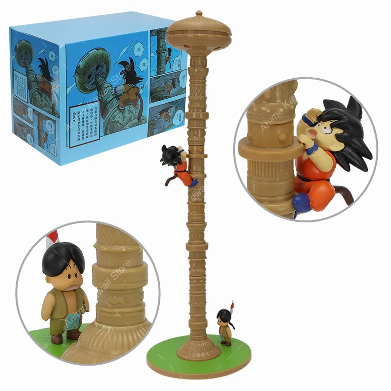 Anime Dragon Ball Karin Tower Figura de Ação Son Goku Upa Suba Korin ...
