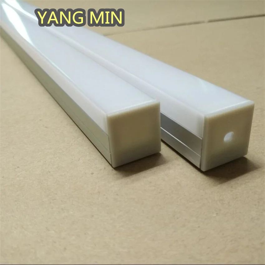 Extruded Aluminum Profile Led Alu Profile 20*20MM Pendant Three Sided ...