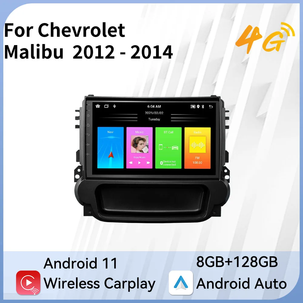 Car-Radio-2-Din-Android-for-Chevrolet-Malibu-2012-2013-2014-Stereo ...