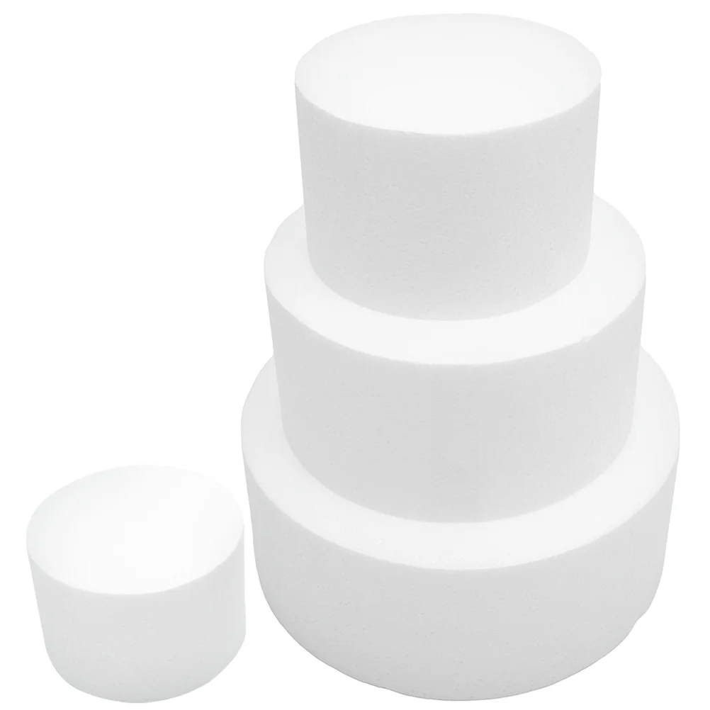 Foam-Cake-Set-Tier-Decorating-Faux-Sizes-Wedding-Cakes-Polystyrene ...