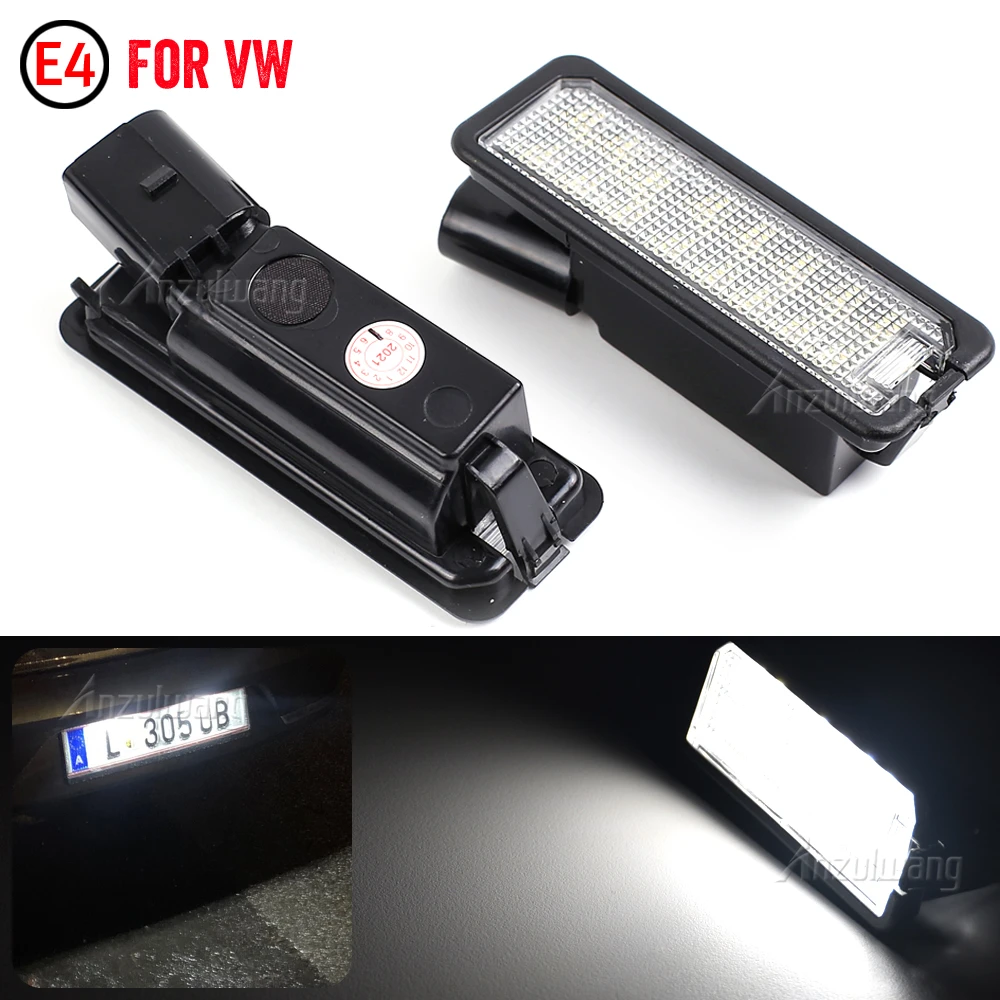 License Plate LED Light Universally Used For VW/Golf MK6 MK7 /Passat B7 ...