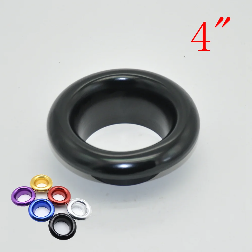 4" 101MM 100MM Inlet Short RAM Bellmouth Velocity Stack Adapter Air ...