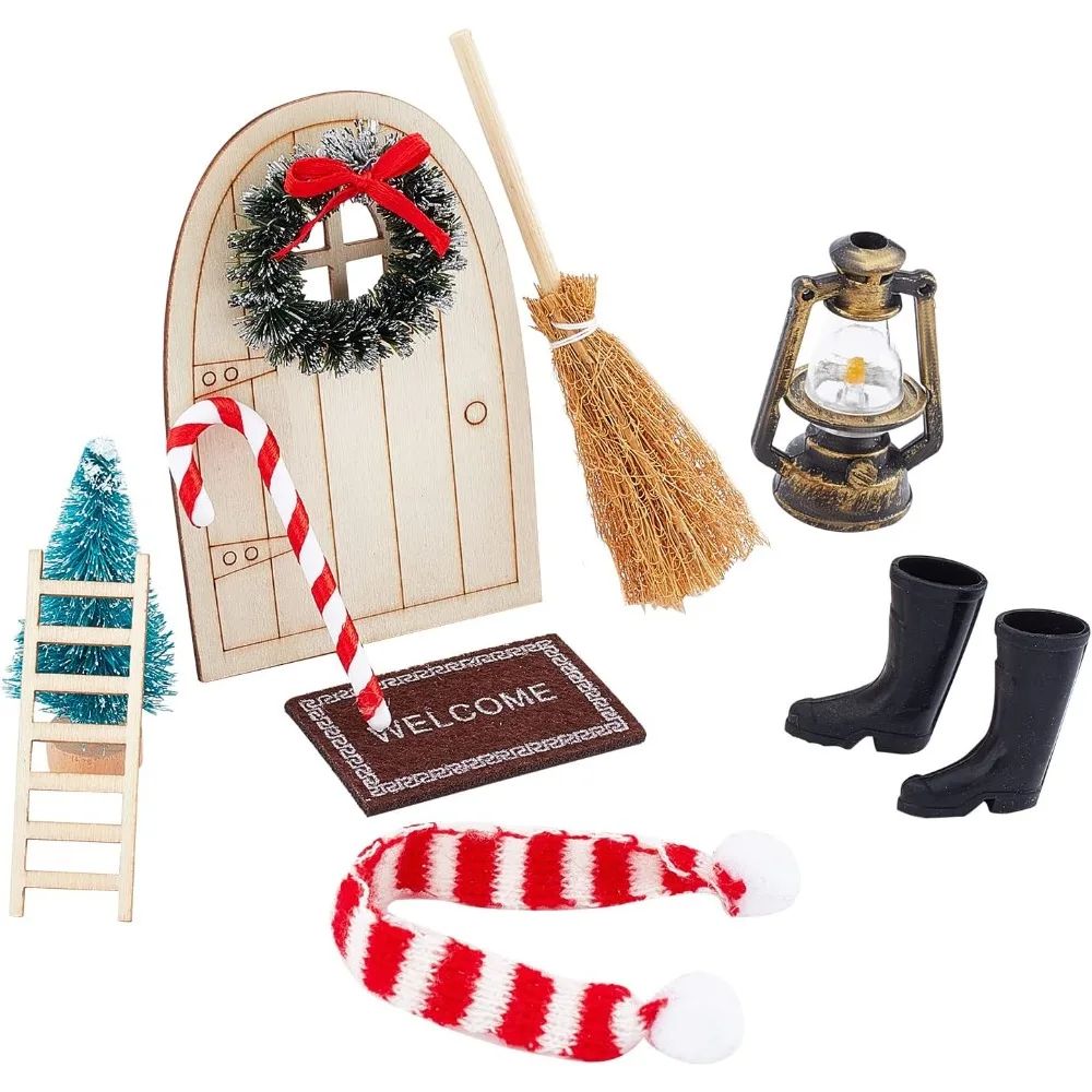 Elf-Door-Miniature-Enchanted-Magical-Fairy-Doors-with-Accessories ...