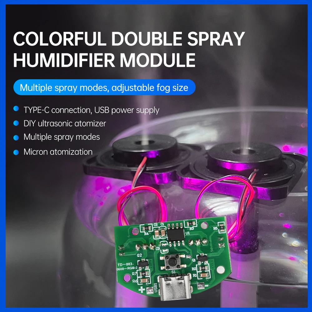 7-Color-Light-Dual-Spray-Atomization-Module-TYPE-C-Humidifier-Driving ...