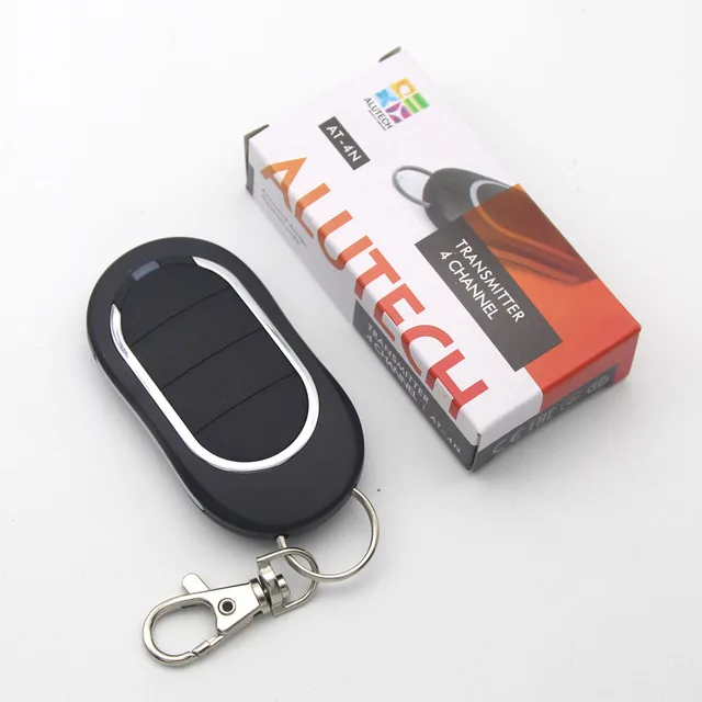 At-4N Távirányító Alutech 433,92Mhz Adó 4 Csatornás Garázs Ajtó – FIXO.hu