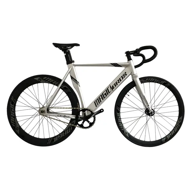 Aluminum Alloy Track Bike Single Speed Racing Fixie Bikes – Outdoor ...