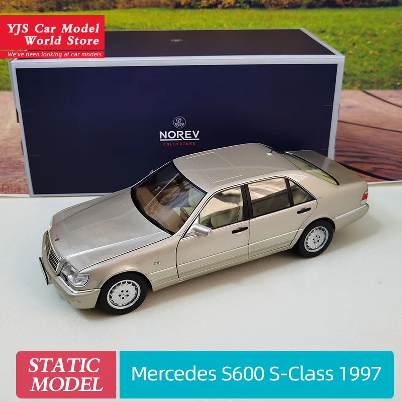 Tiger-Head-Ben-model-NOREV-1-18-S600-S-class-Benz-1997-alloy-car-model ...
