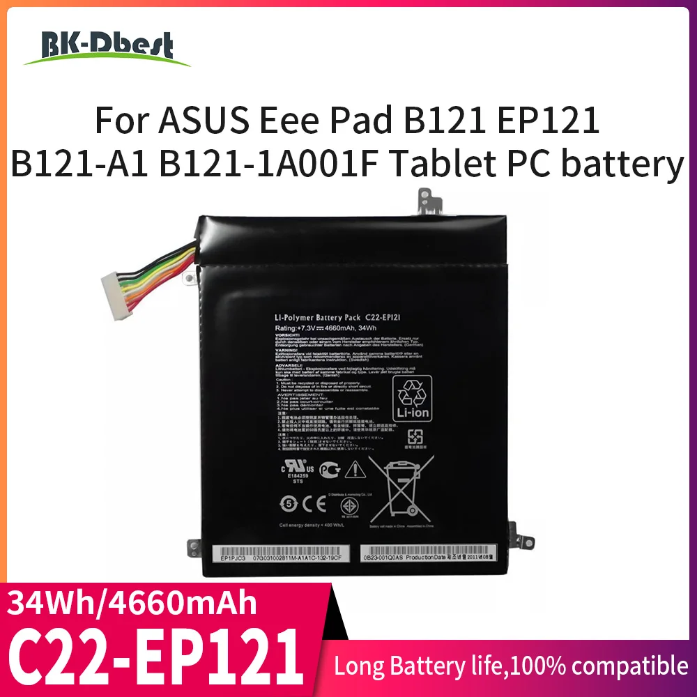 BK-Dbest-C22-EP121-Tablet-Laptop-Battery-for-ASUS-Eee-Pad-Slate-EP121 ...