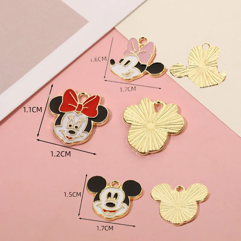 Disney-Mickey-Minnie-Mouse-Cartoon-Character-Pendant-Bracelet-Key-Chain ...