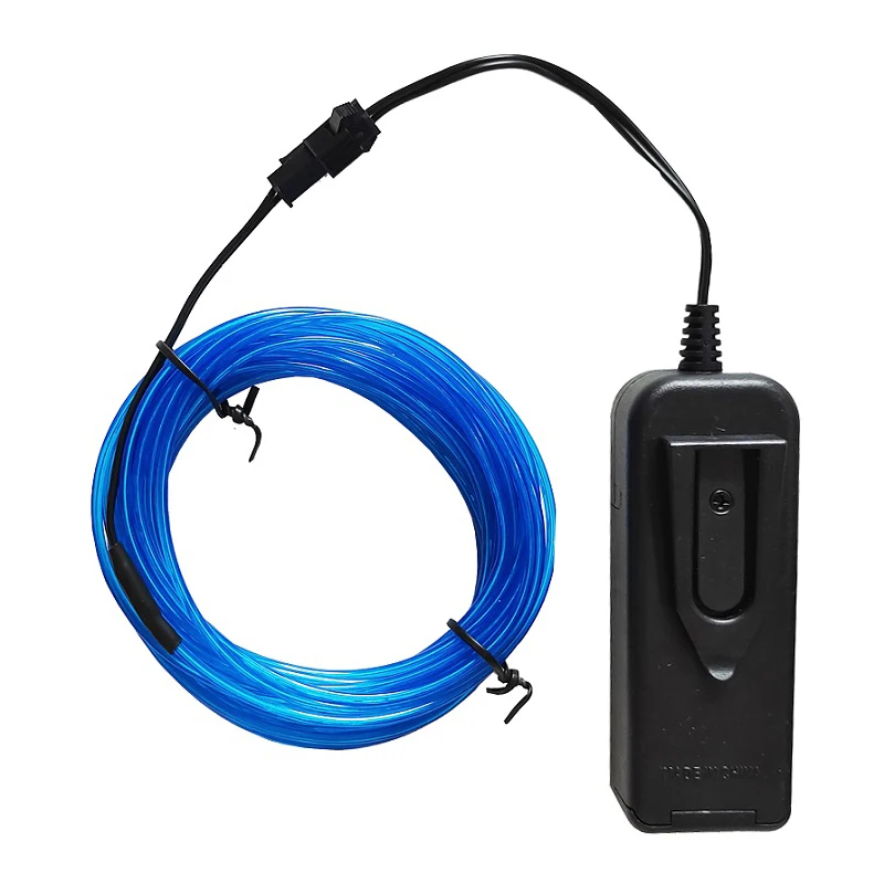 Cable de cuerda iluminador de luz LED de neón flexible de 1/2/3/5/10 m ...