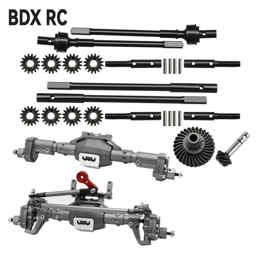 BDXRC-SCX10-II-Metal-Aluminum-Portal-Axle-Internal-Drive-Shaft-Bearing ...