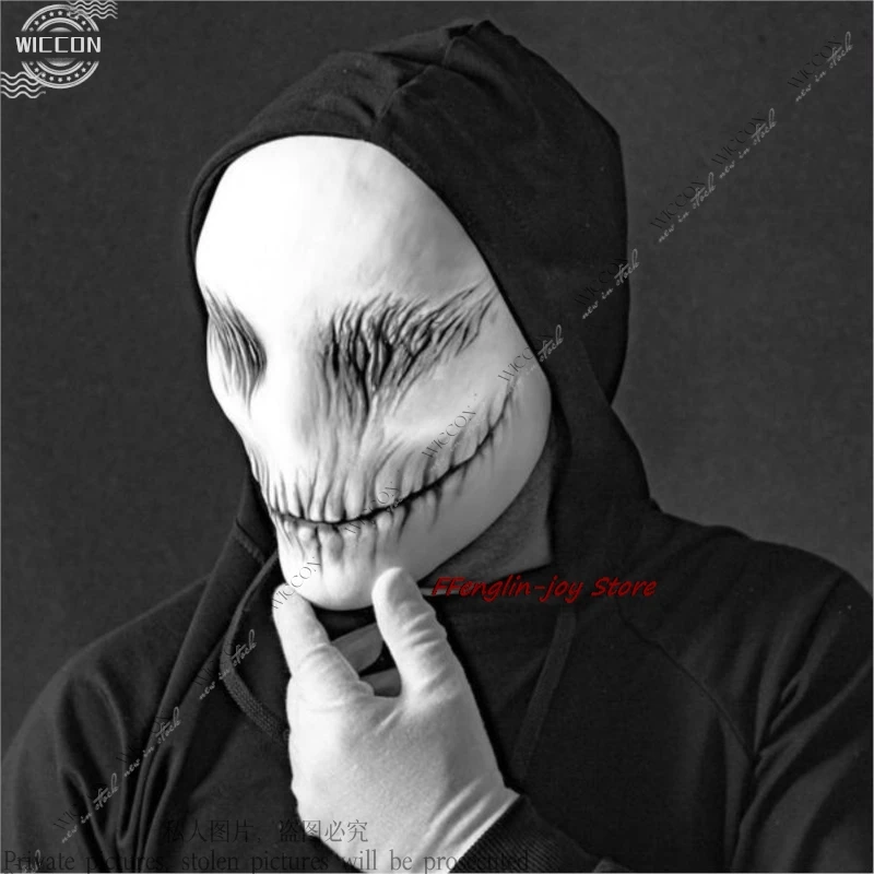 Halloween Ghost Latex Mask Masquerade Party Scary Head Costume Cosplay ...