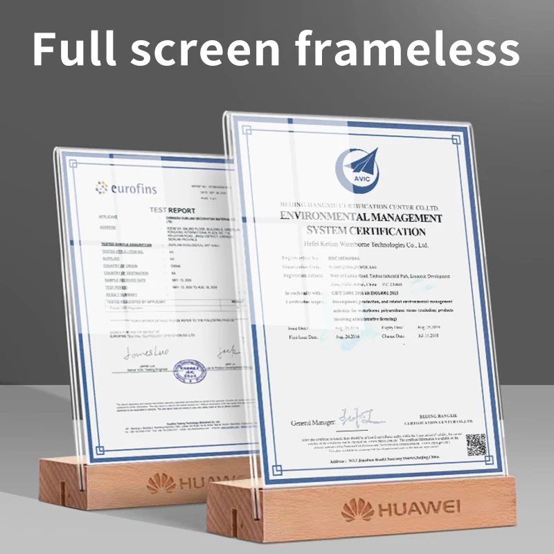 Acrylic-Wooden-Display-Stand-Horizontal-And-Vertical-Dual-Purpose ...