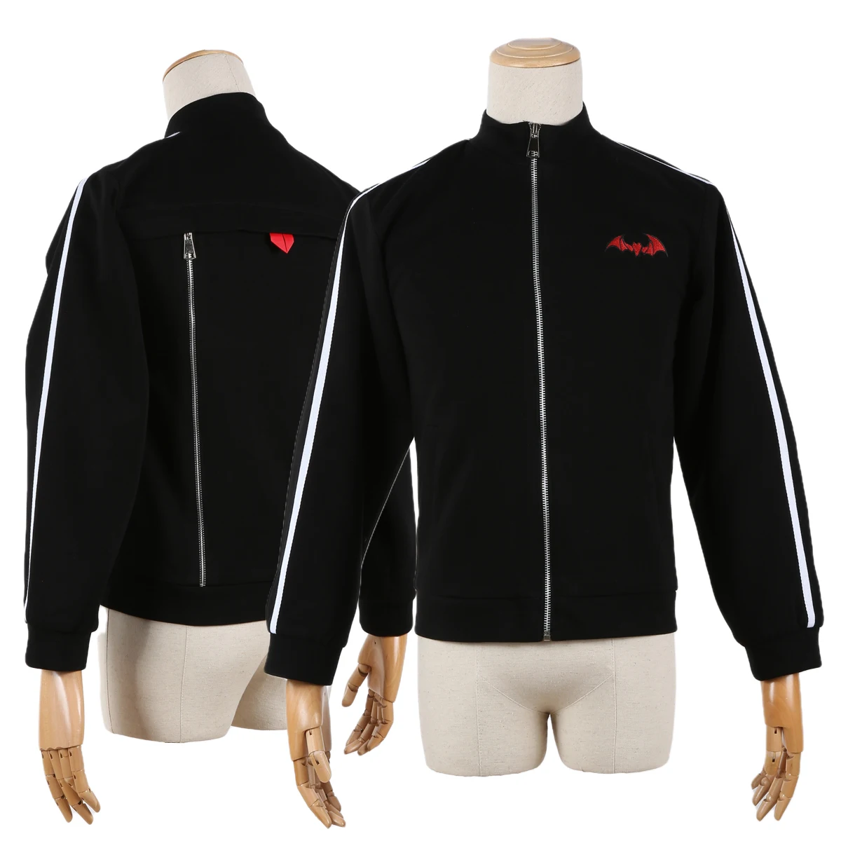 HOLOUN Vtuber Cosplay Costume Kuzuha Virtual YouTuber Black Bat Jacket ...