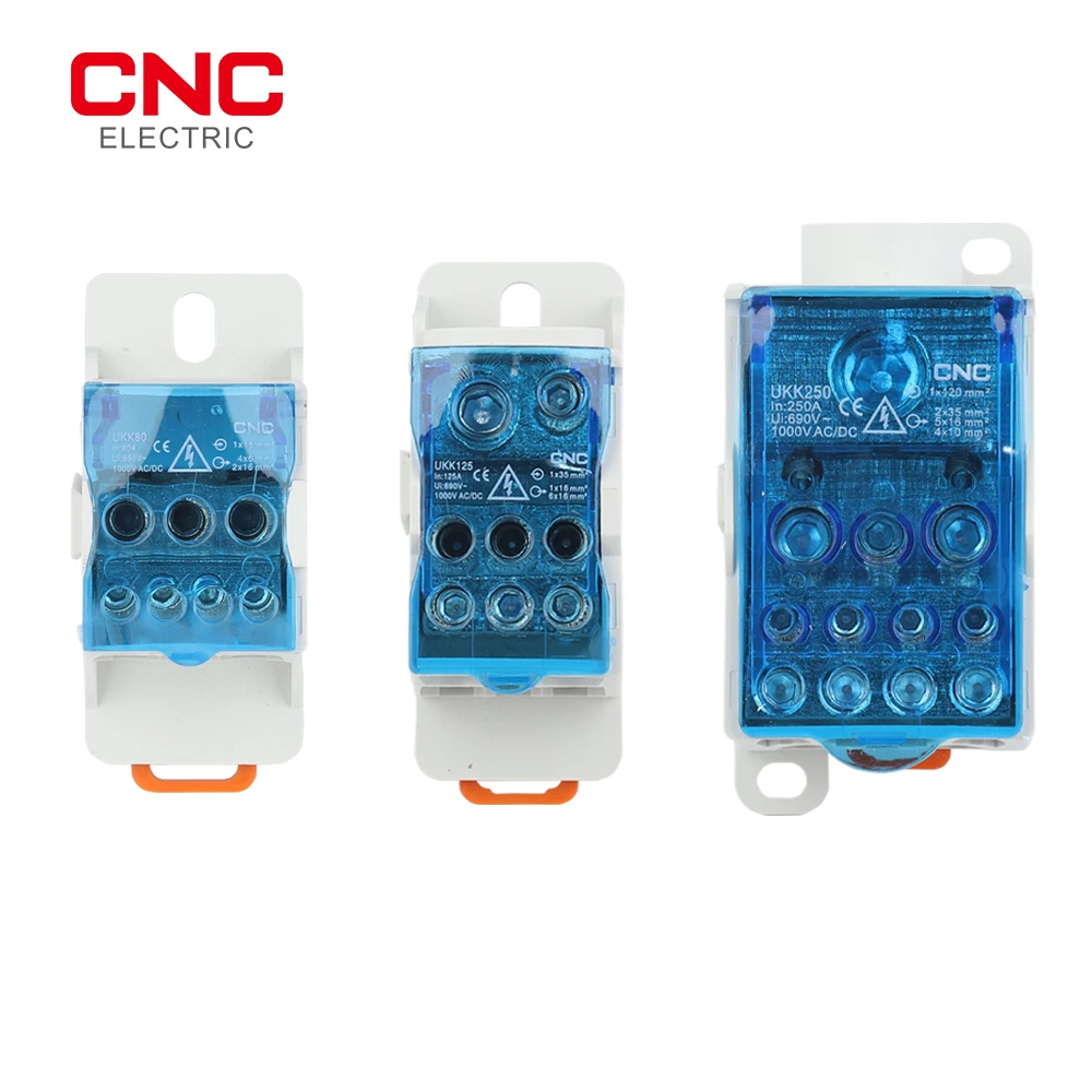 CNC-UKK-Series-Unipolar-Junction-Box-1pcs-One-in-Multi-out-Terminal ...