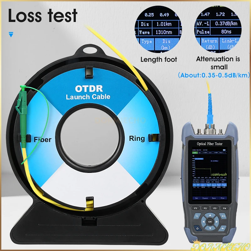 1000M Single Mode SC/FC/ST/LC(UPC/APC) OTDR Launch Cable AUA-2 OTDR ...