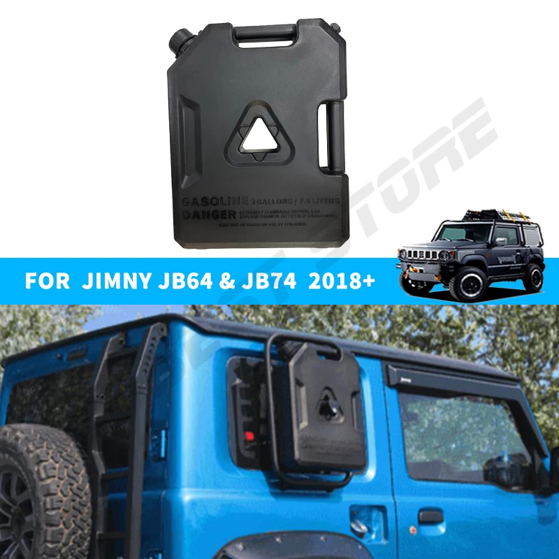 2-Gallon-7-5L-Tanks-Gasoline-Container-Fuel-Canister-with-Bracket-for ...