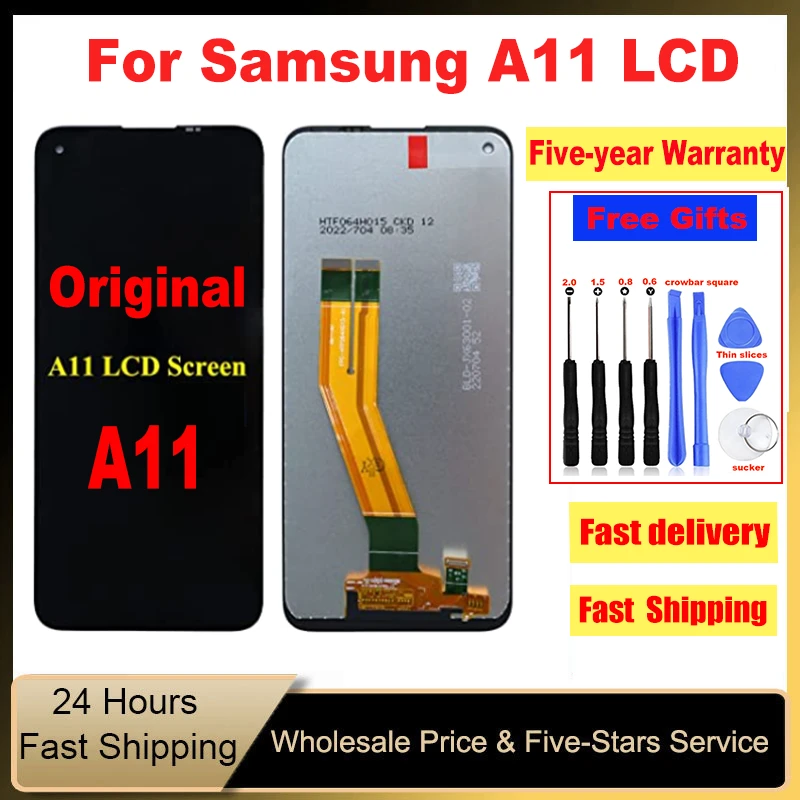 6.4" Original LCD For Samsung A11 LCD display With Touch Screen Assembly For Samsung SM A115F/DS ...