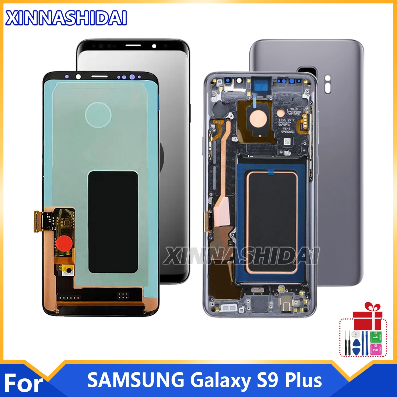 Super-Amoled-Display-f-r-Samsung-Galaxy-S9-plus-LCD-Display-Touchscreen ...