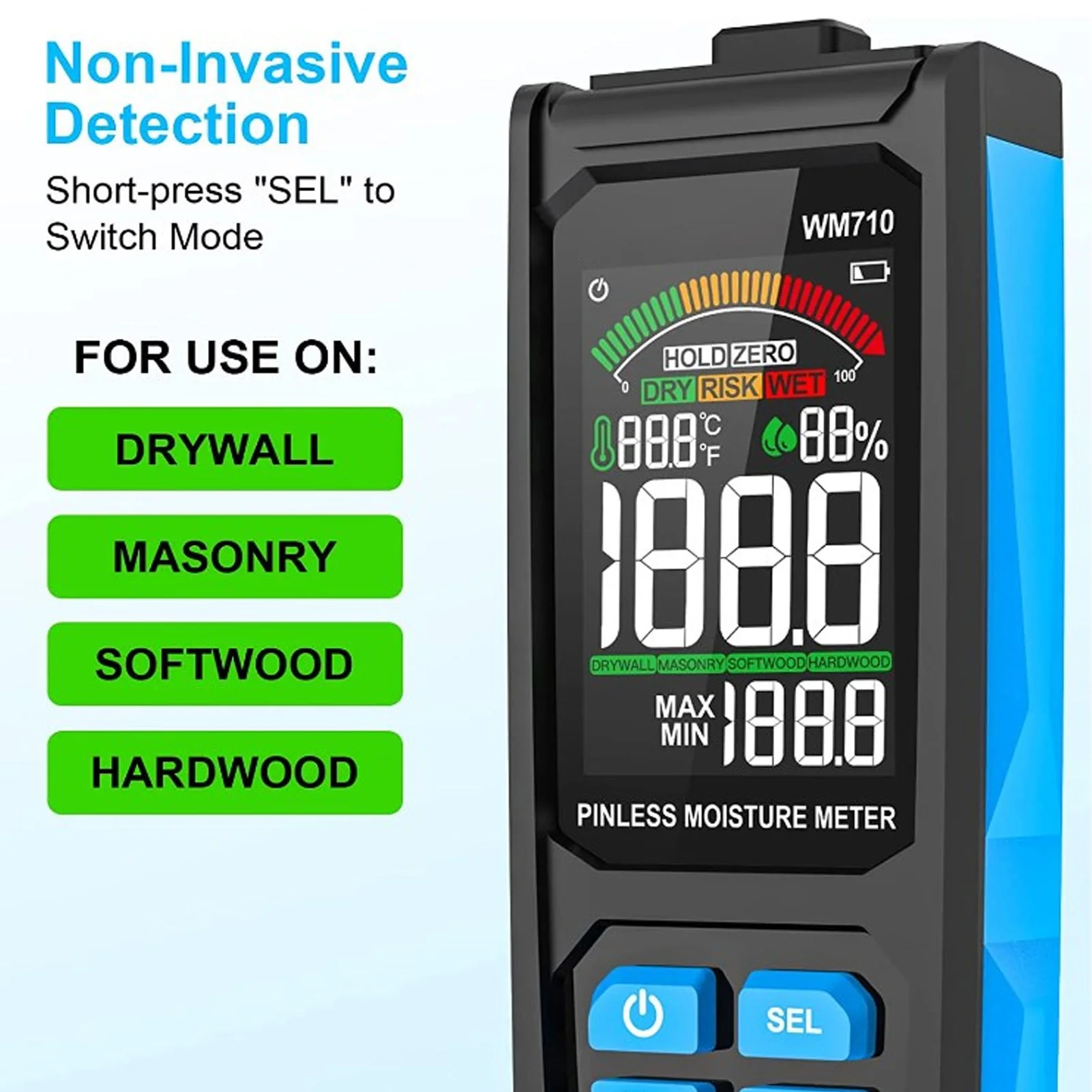 Pinless-Moisture-Meter-Digital-Wood-Moisture-Detector-Wall-Humidity ...