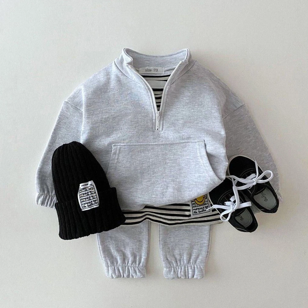 2piece Set Baby Clothes Set Baby Toddler Girl Boy Cotton Sweatshirt ...