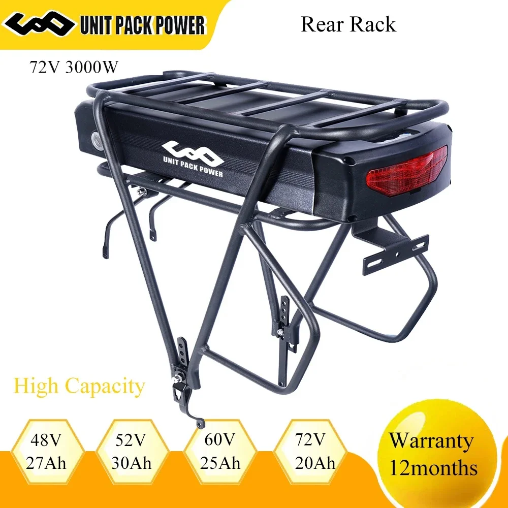 48V-27AH-Rear-Rack-Ebike-Battery-72V-20AH-Electric-Bycicle-Batteria ...