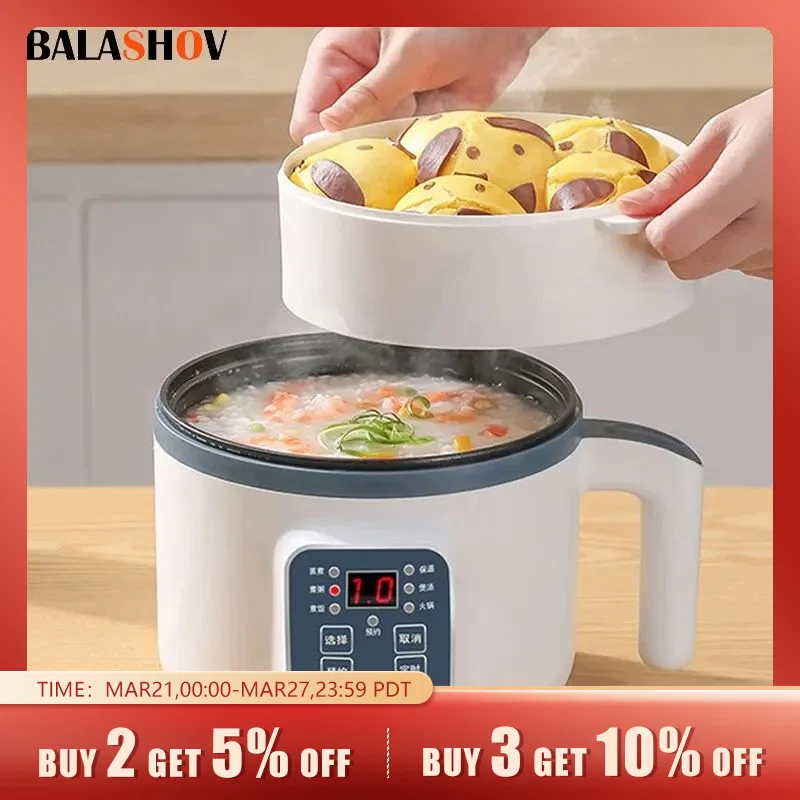 Electric-Rice-Cooker-Single-Double-Layer-220V-Multi-Cooker-Non-Stick-Smart-Mechanical ...