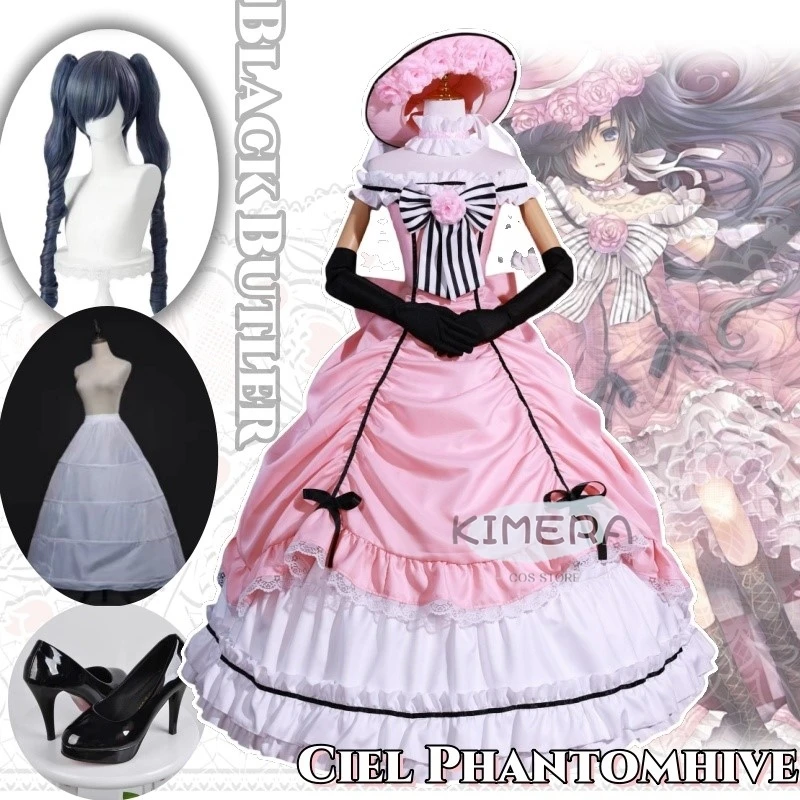 Japanese-Anime-Black-Butler-Ciel-Phantomhive-Cosplay-Costume-Dress-Wig ...