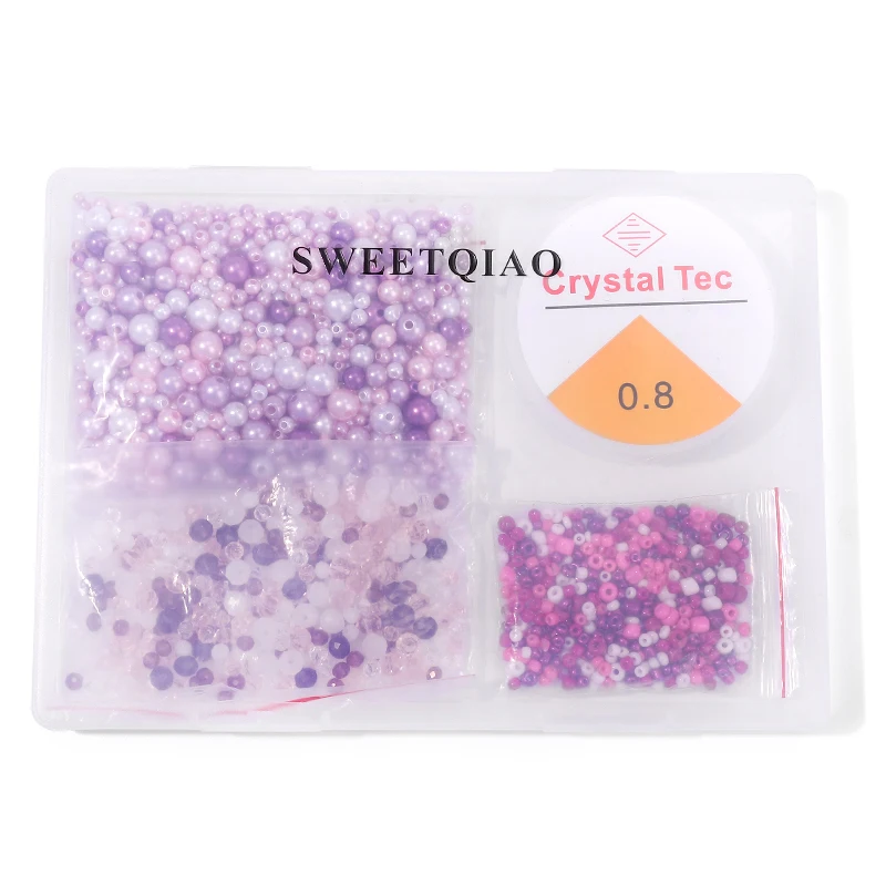 SWEETQIAO-Juego-de-accesorios-de-joyer-a-DIY-cuentas-de-letras-de-cer ...