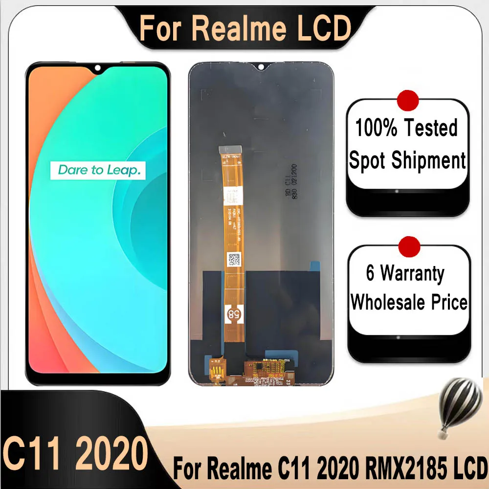 High Quality For OPPO Realme C11 2020 RMX2185 LCD Display Touch Screen ...