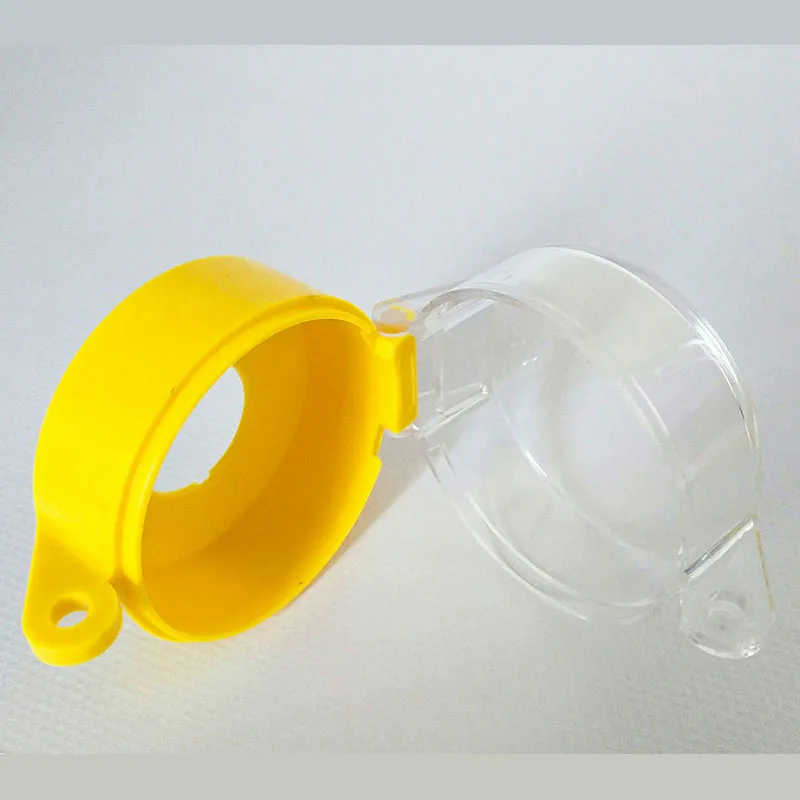 10pcs-22mm-emergency-stop-pushbutton-protectie-guard-cover-can-padlock ...